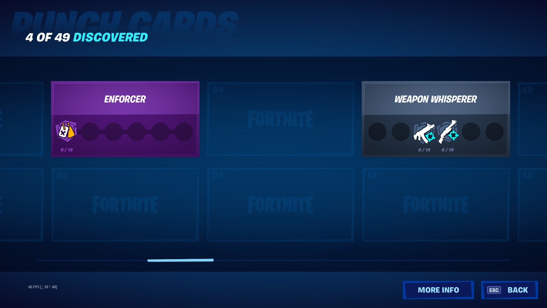 Fortnite: Punch Cards to earn bonus XP - Millenium