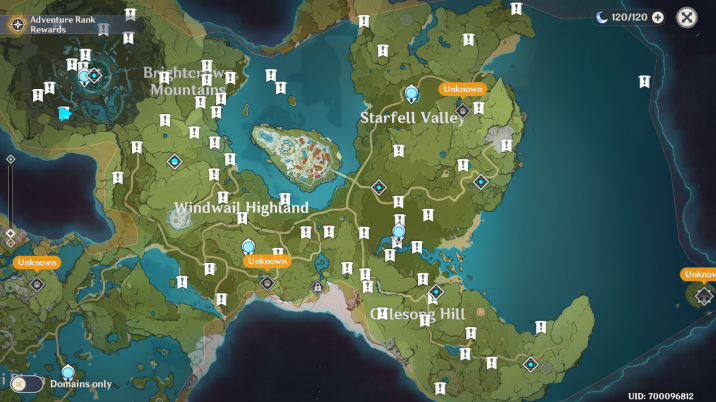 Genshin Impact: All Anemoculus location - Millenium