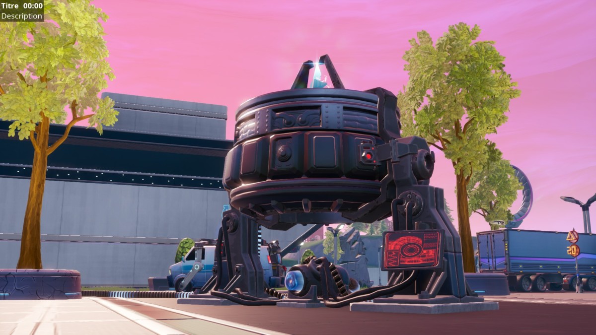 Fortnite — New rift beacon appears in Mega Mall - Millenium