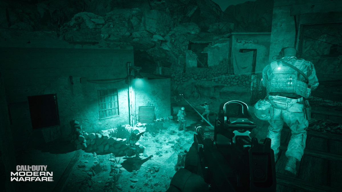 Night-time variants on Call of Duty: Modern Warfare maps - Millenium