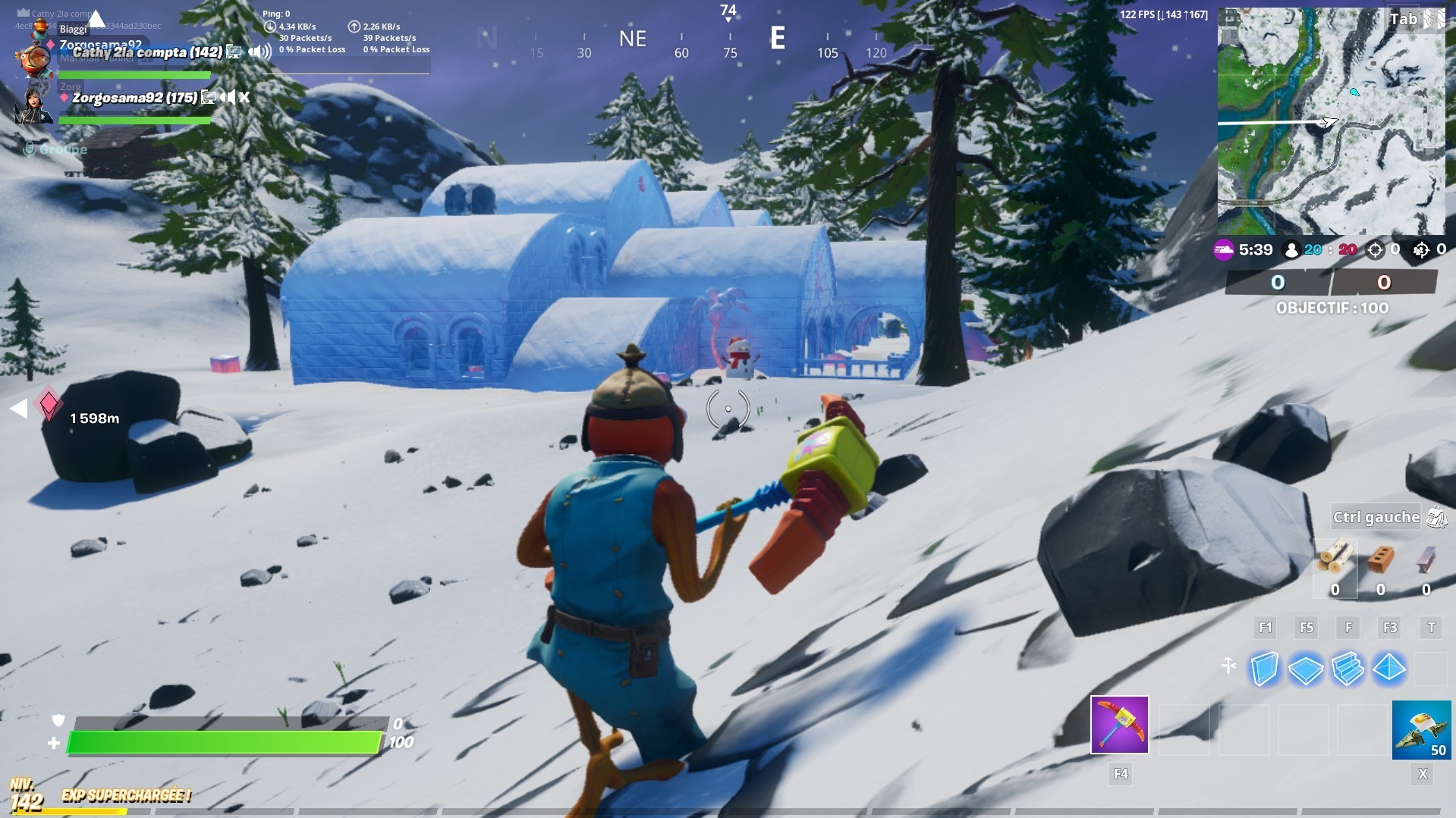 Fortnite: new snow-covered map for the Christmas update - Millenium