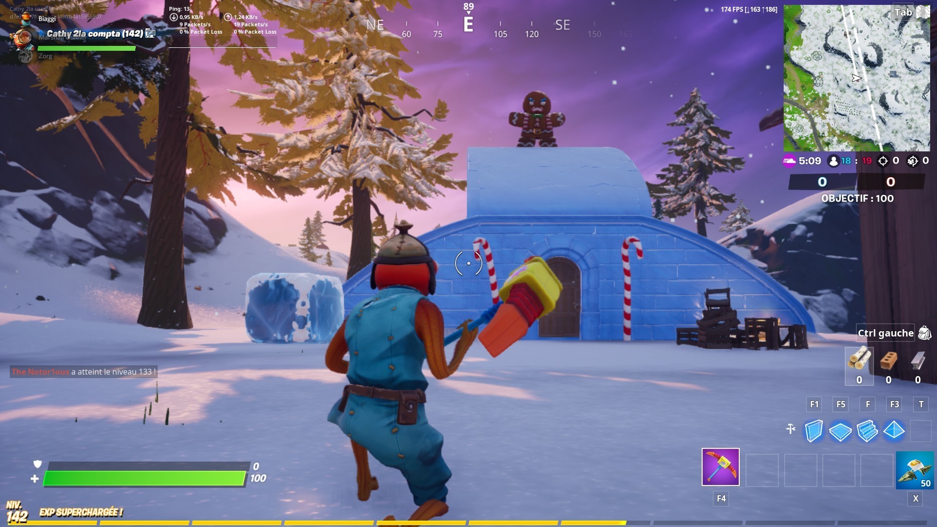 Fortnite: new snow-covered map for the Christmas update - Millenium