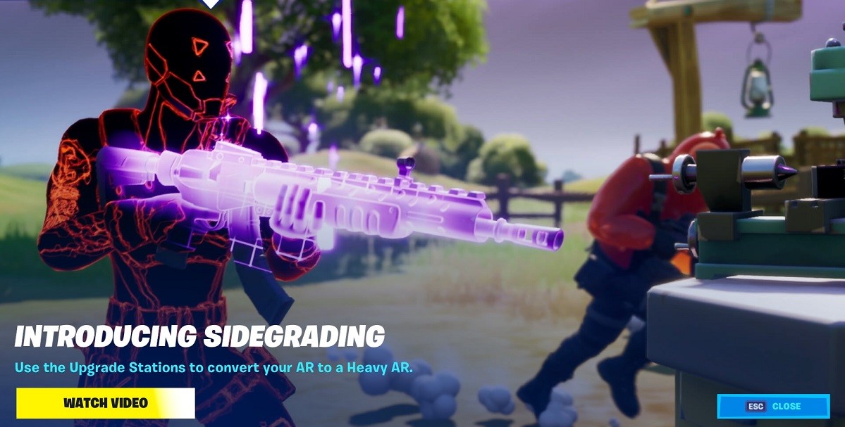 Fortnite: Convert your Assault Rifle to a Heavy AR with the Upgrade ...
