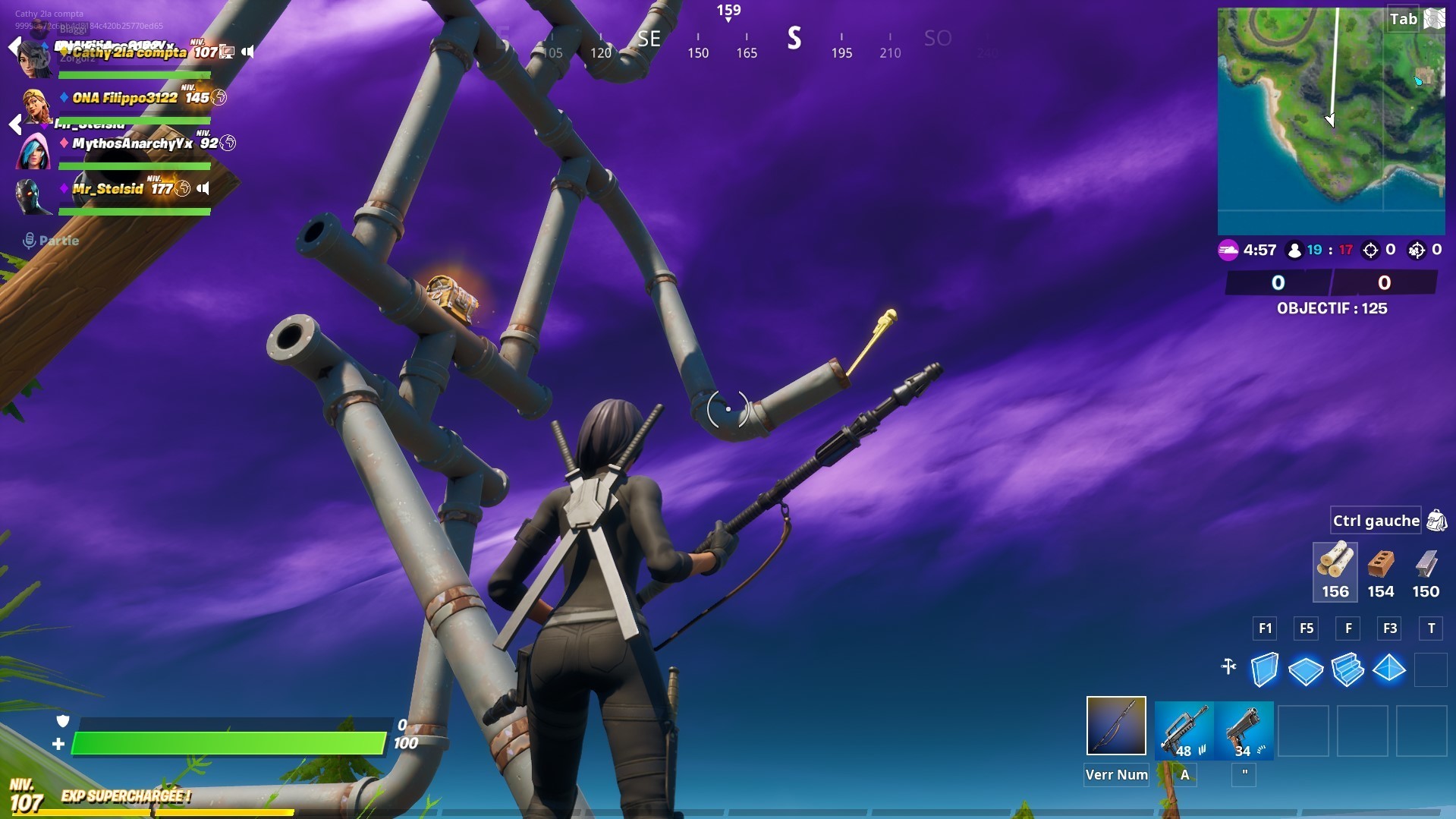 Fortnite Midas Mission Challenge: Golden pipe wrenches locations ...