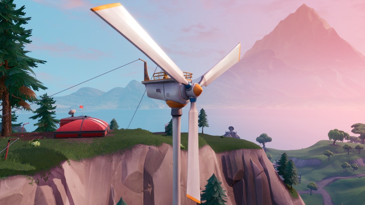 Fortnite: visit several windmills in one game, challenge week 5 - Millenium