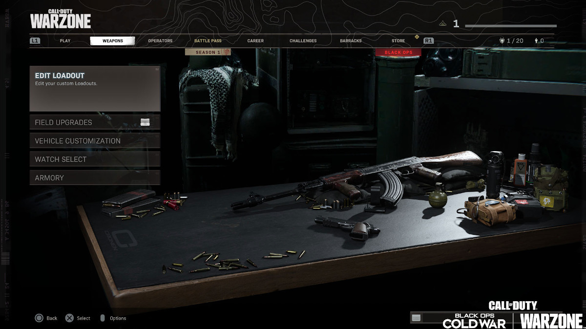 New Warzone menus, Season 1, Black Ops Cold War integration - Millenium