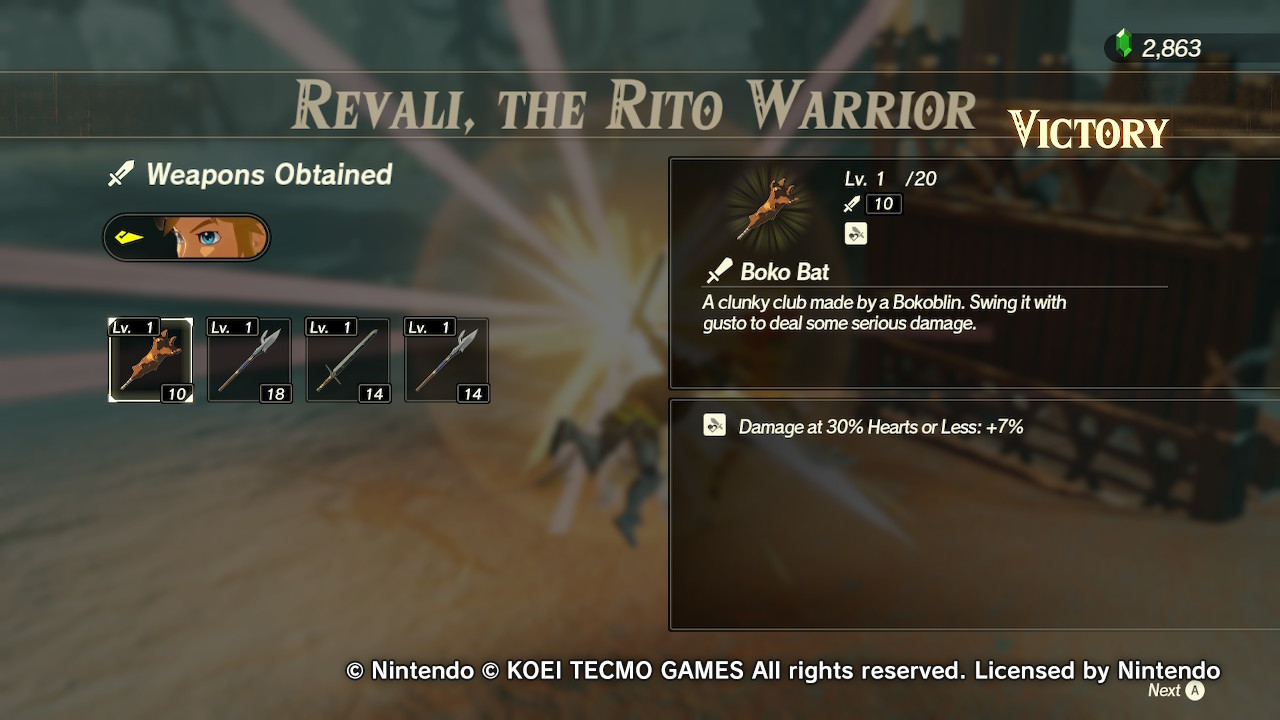 Revali, The Rito Warrior Mission Guide - Hyrule Warriors: Age of ...