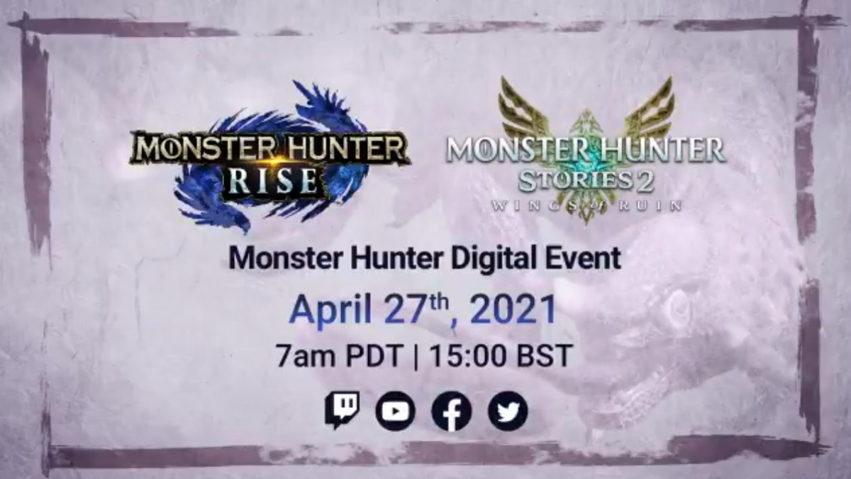 The next Monster Hunter Digital Event will show new info about Rise's ...