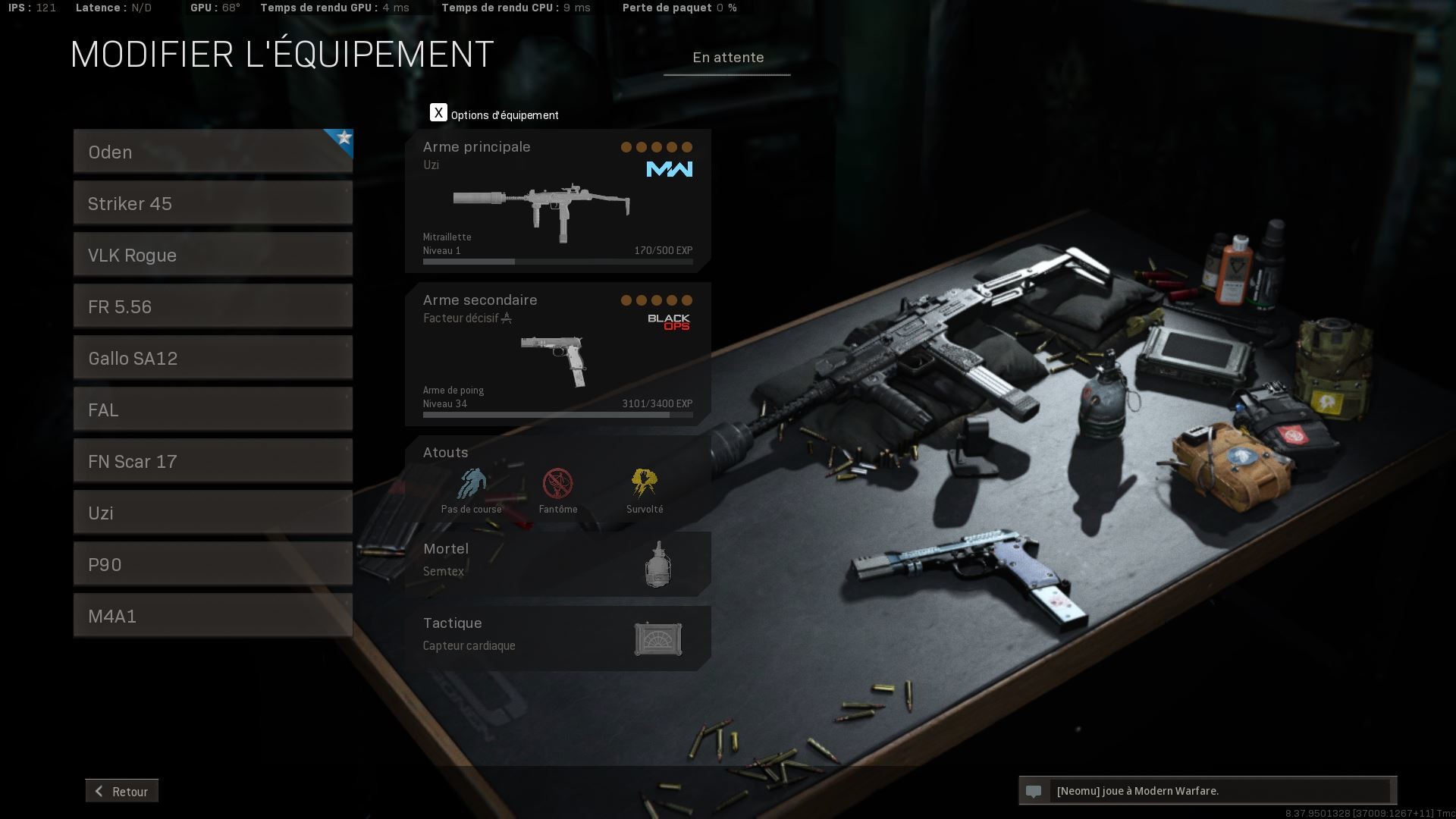 Warzone: The best loadout class for the Uzi - Millenium