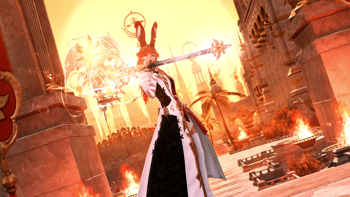 FFXIV Thordan Ultimate: Dragonsong Reprise Ultimate All weapons Visuals ...