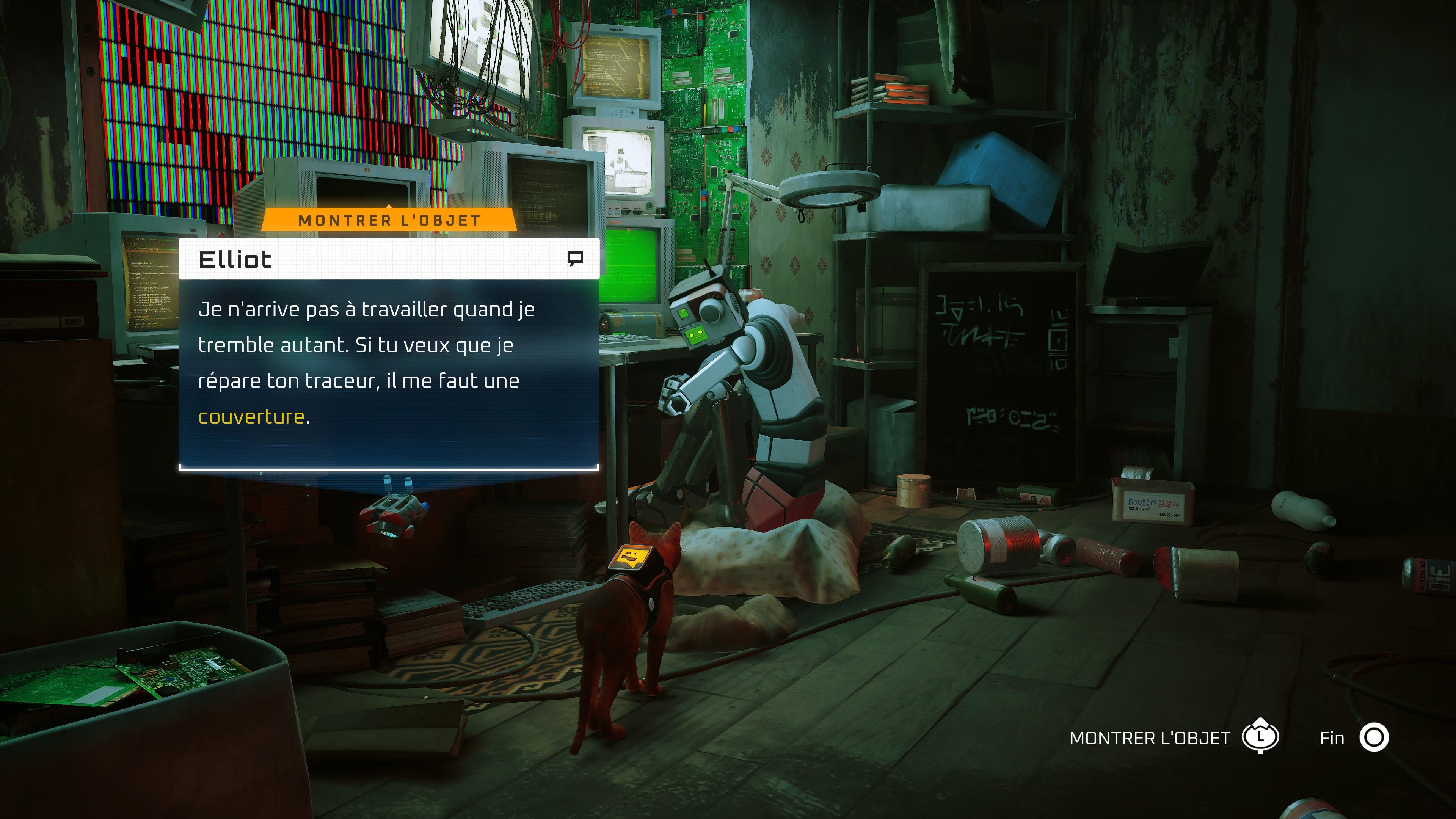 Poncho Stray: how to find the electric cables? - Millenium