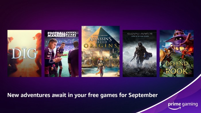 Amazon Prime Gaming: 8 "free" games including Assassin's Creed Origins ...