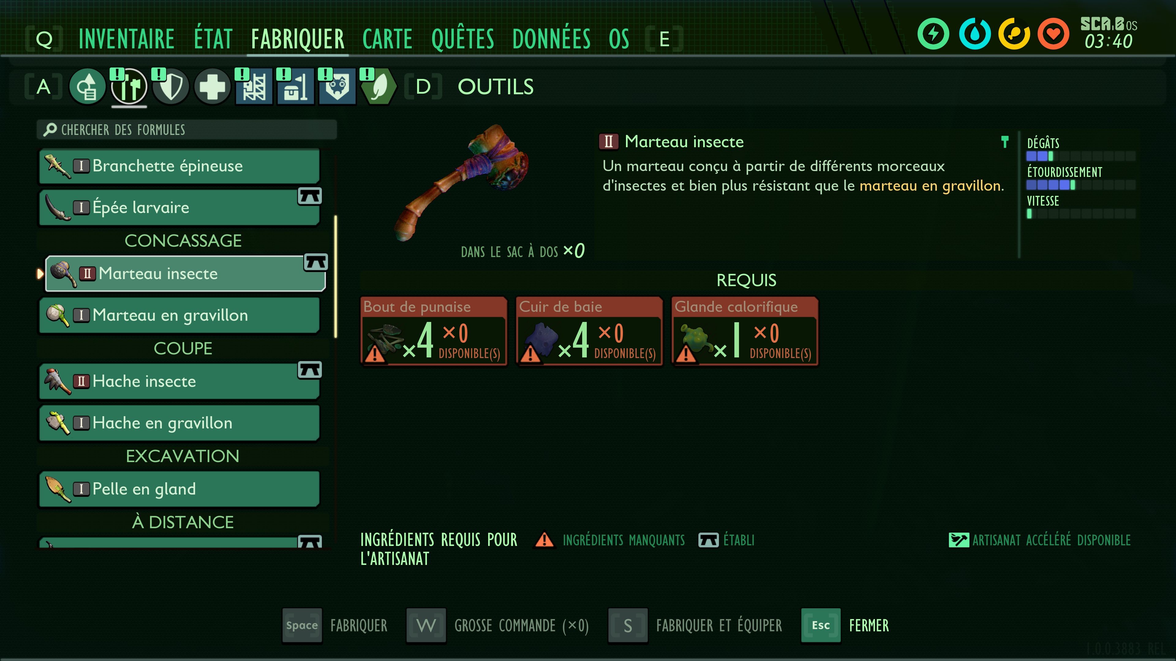 Level 2 Grounded tools: How to unlock them? - Millenium