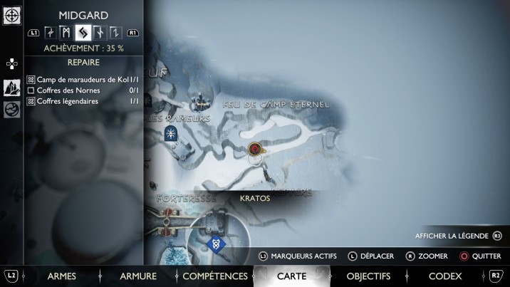 God of War Ragnarok Treasure Maps, Midgard: Location of buried ...