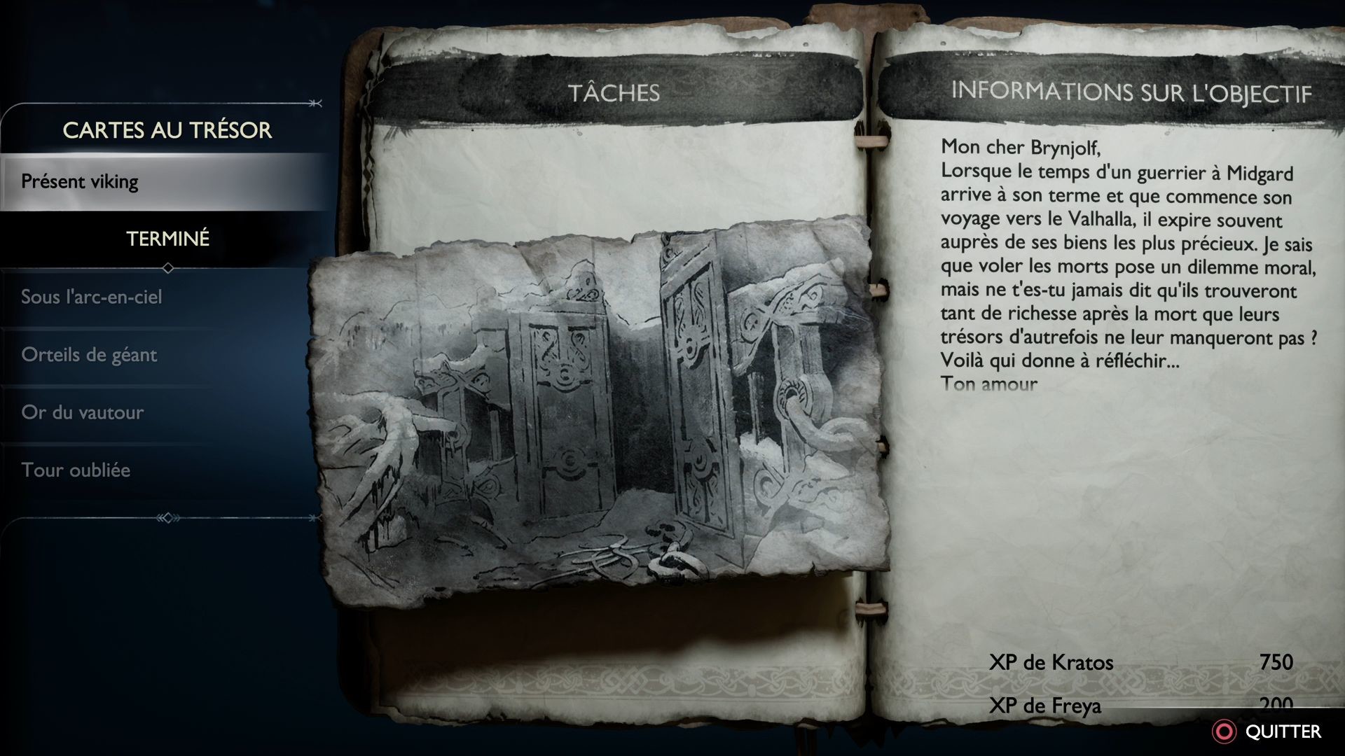 God of War Ragnarok Treasure Maps, Midgard: Location of buried ...