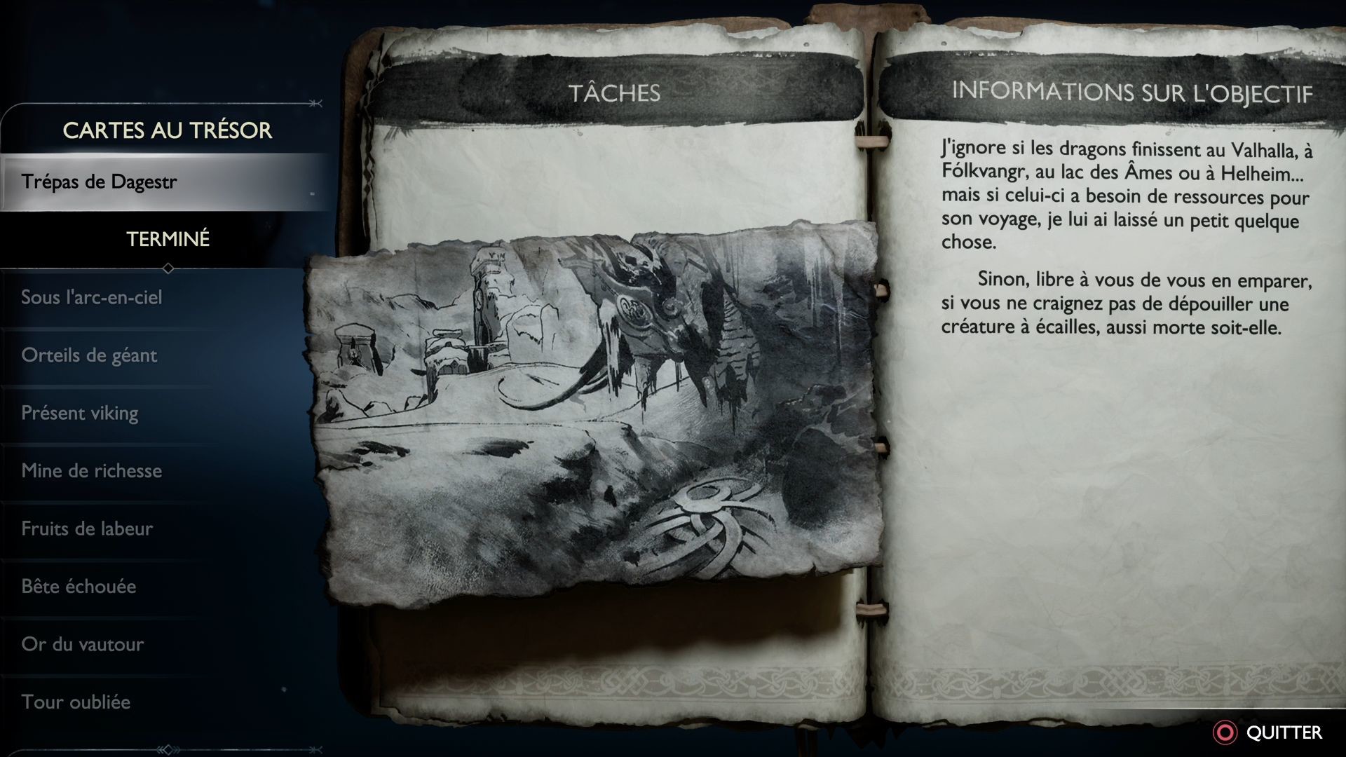 God of War Ragnarok Treasure Maps, Midgard: Location of buried ...