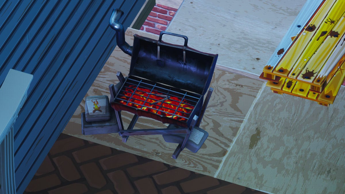 Fortnite: destroy grills with the Low n’ Slow Harvesting Tool - Millenium
