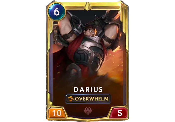 LoL, Legends of Runeterra, LoR: new card reveal — Darius, Noxus ...