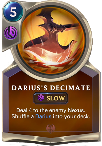 LoL, Legends of Runeterra, LoR: new card reveal — Darius, Noxus ...