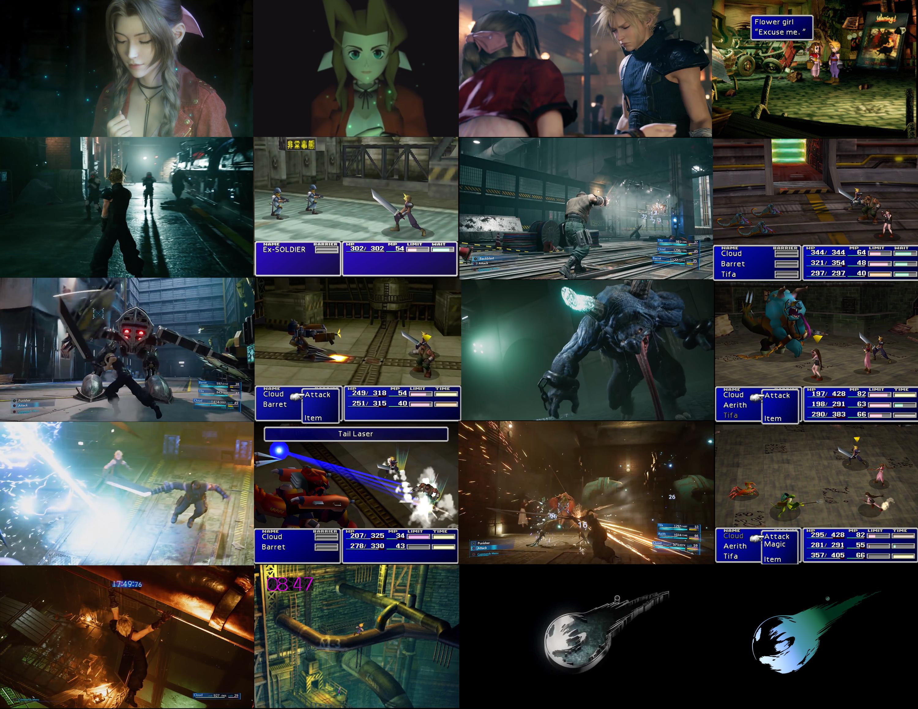 Final Fantasy 7 Remake: Differences between the remake versus the ...