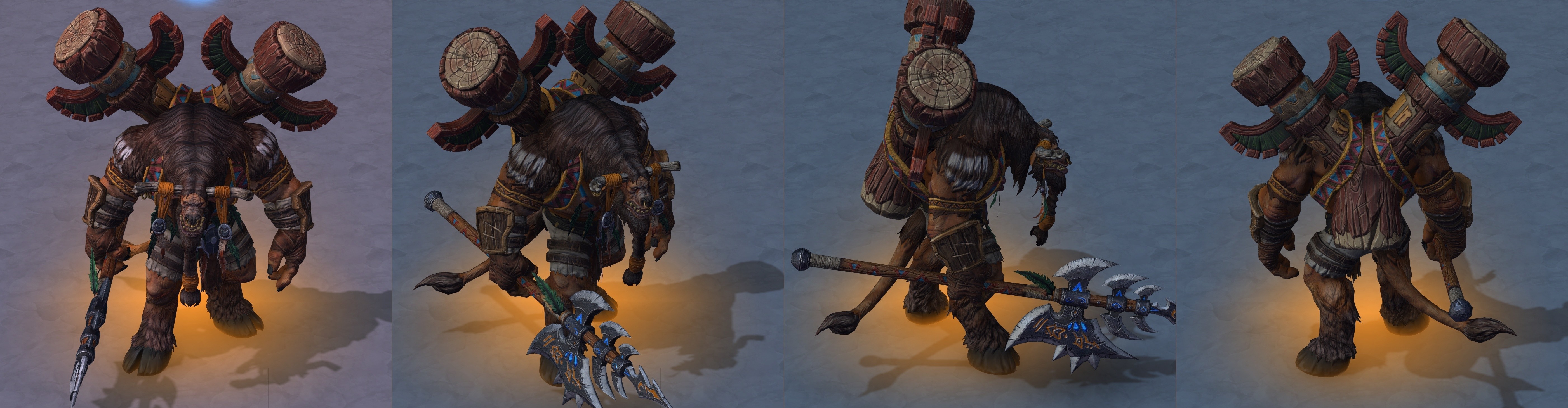 Models of the Horde heroes - Warcraft 3 Reforged: Character models for ...