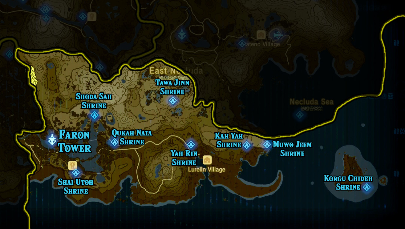 Zelda BotW, All Shrines: Qukah Nata - Millenium