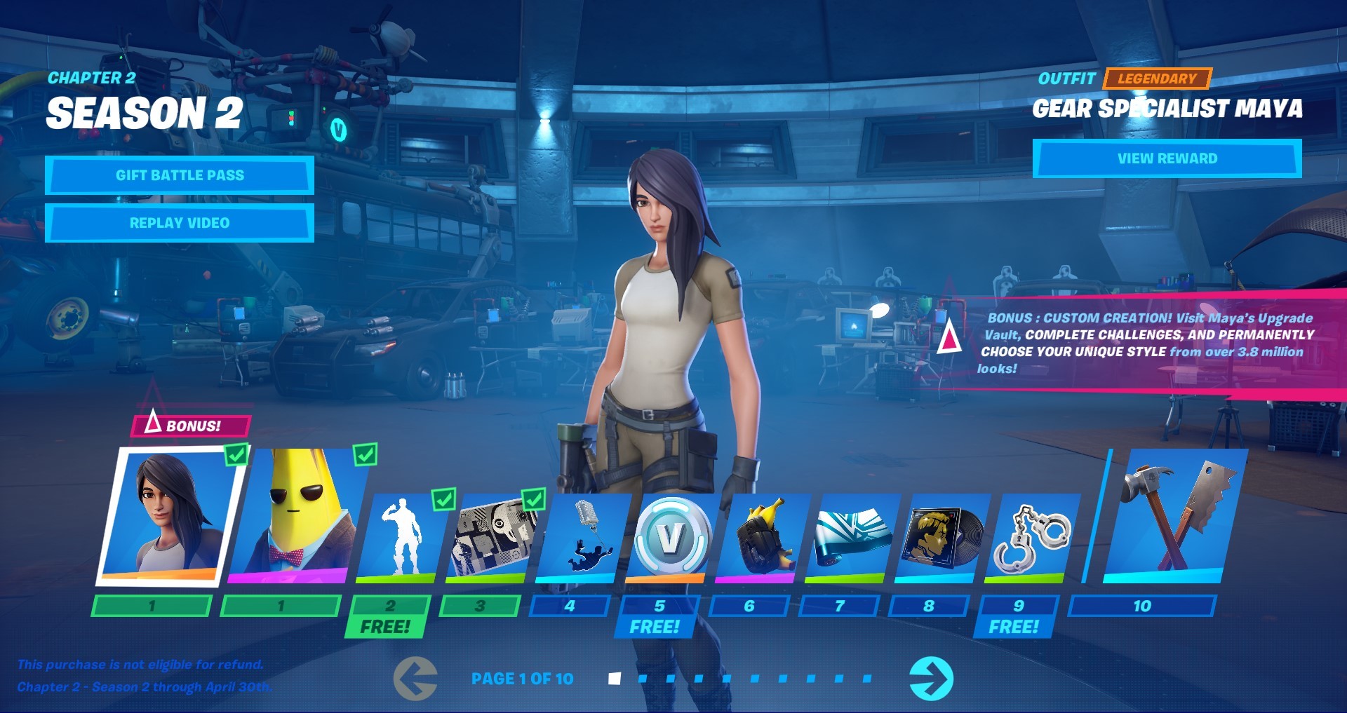 Fortnite Season 2 Chapter 2: Battle Pass trailer, content, and ...