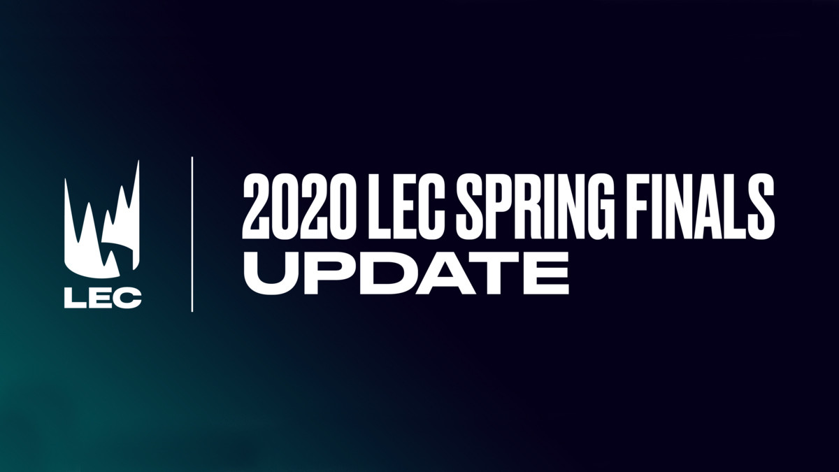 LoL: LEC Spring Finals moved from Budapest to the LEC studio - Millenium