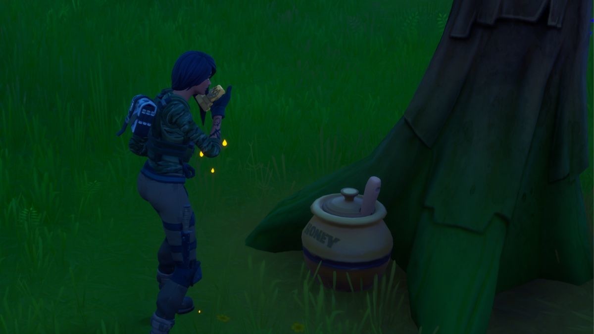 Fortnite: For the Bears Secret Challenge, Honey Pots location - Millenium