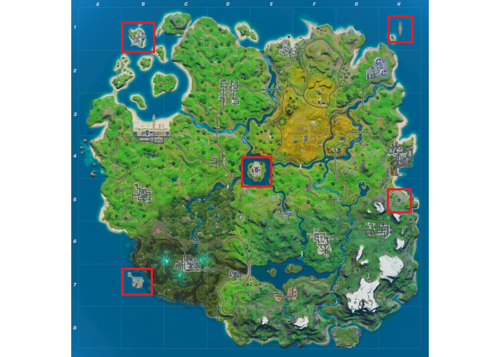 Fortnite Skye’s Adventure: Spy Bases locations - Millenium