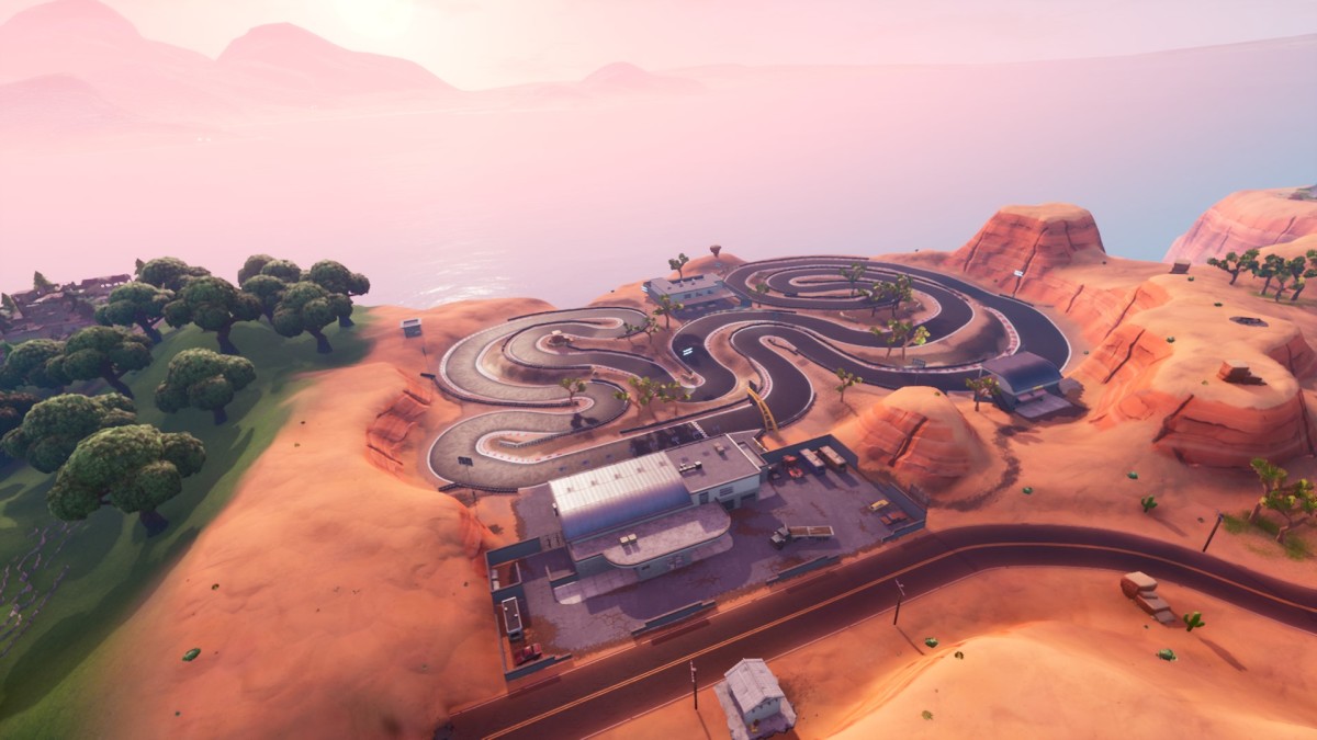 Fortnite: finish a tour on a circuit in the desert, challenge week 5 ...