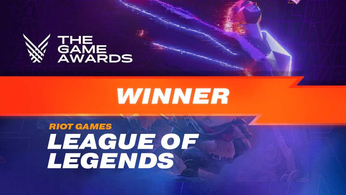 League of Legends get best esports game of the year award - Millenium