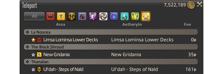 How to get Discounted and Free Teleportations in FFXIV - Millenium