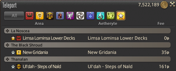 How to get Discounted and Free Teleportations in FFXIV - Millenium