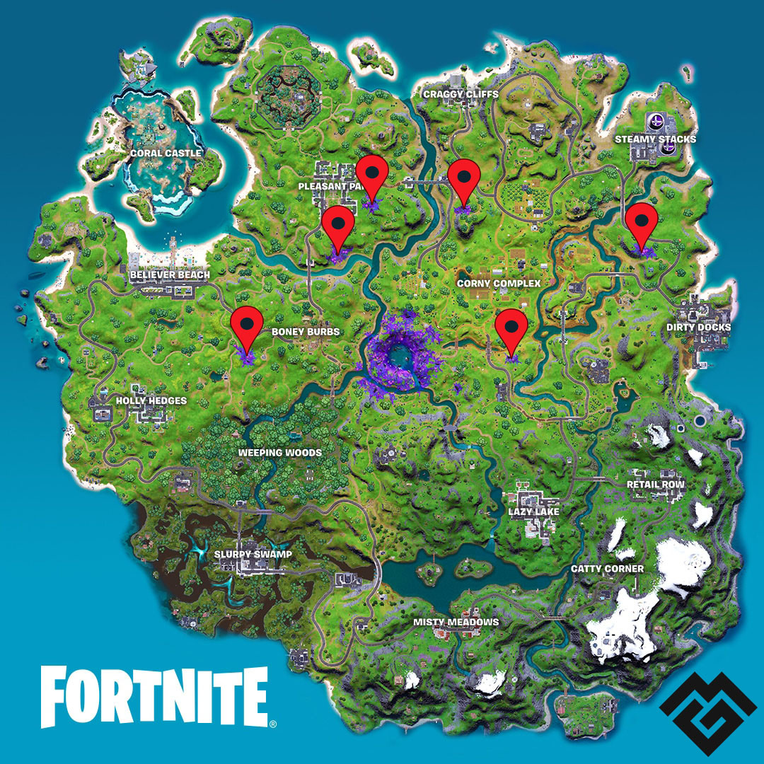 Fortnite Week 12 Challenge: Deploy scanners in the alien biome - Millenium