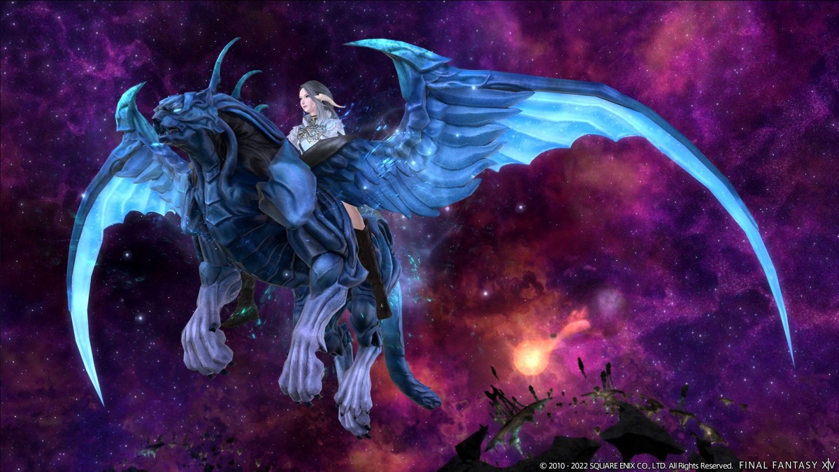 FFXIV Reveals New visuals for the Endsinger Extreme Lynx Mount - Millenium