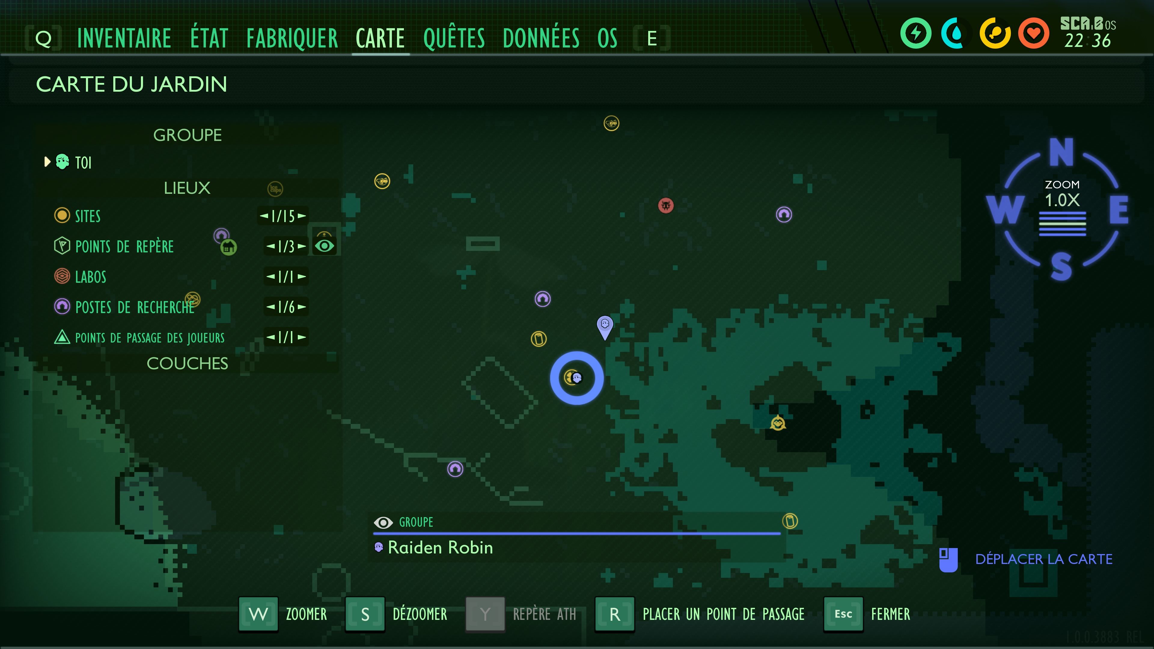 Grounded 4-leaf clover: Position, how to reach it? - Millenium