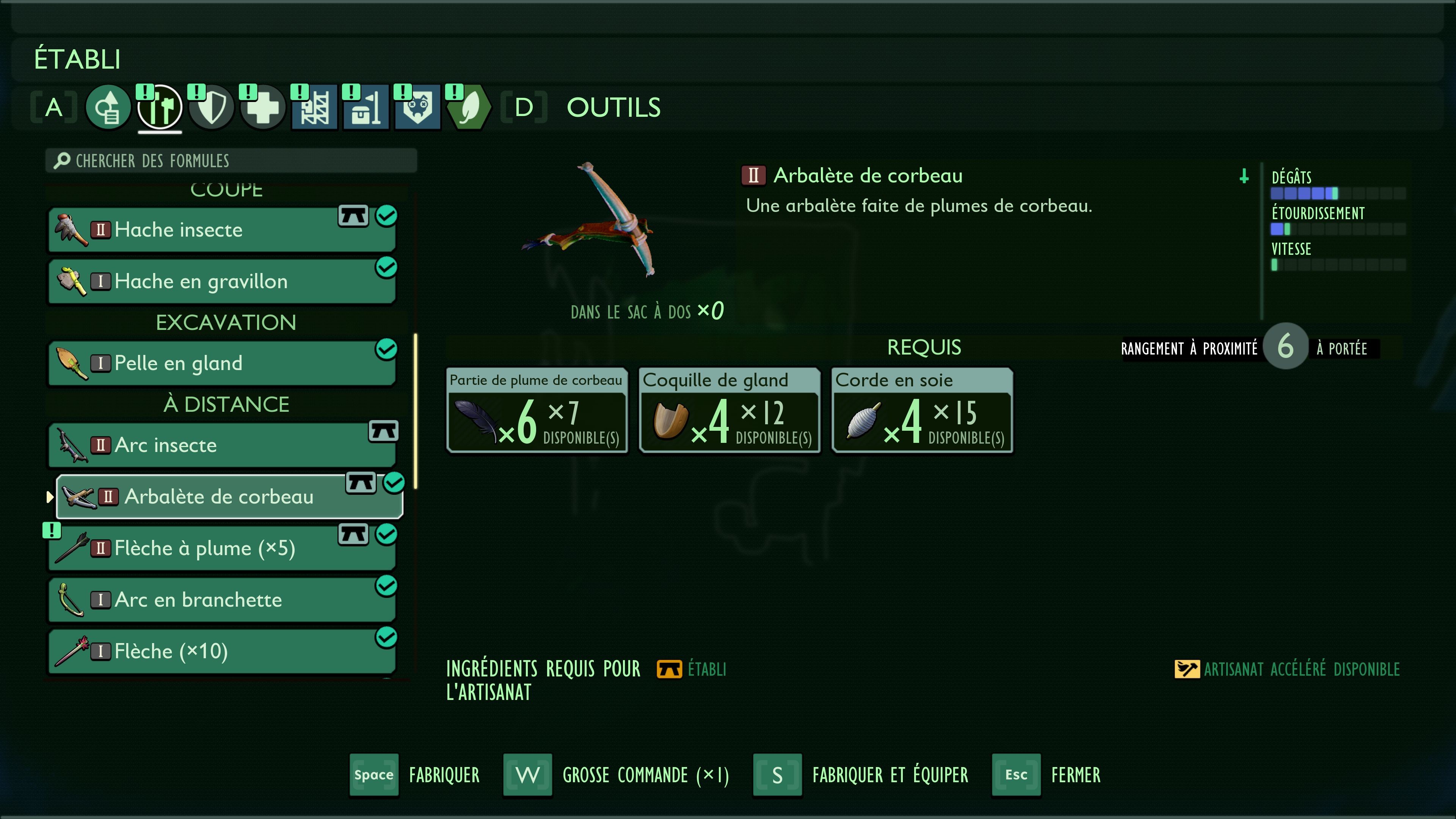 Grounded Raven Crossbow: Materials, how to make it? - Millenium