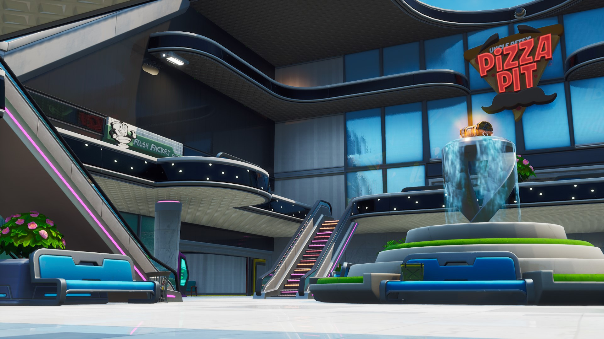 Fortnite: Mega Mall, season 9, new location - Millenium