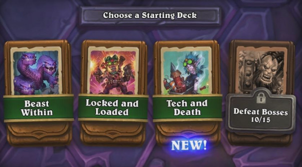 Hearthstone, Hunter hero Ol'Barkeye guide of PvE mode Dalaran Heist ...