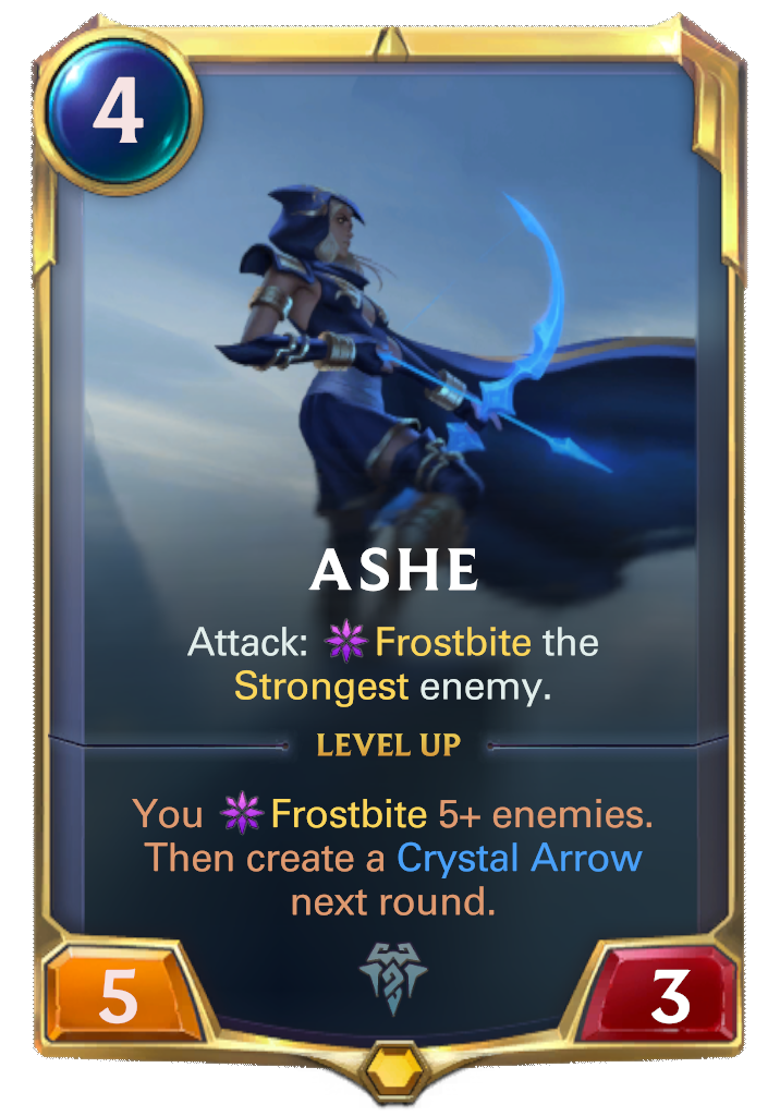 LoL, Legends of Runeterra, LoR: new card reveal — Ashe, Freljord ...