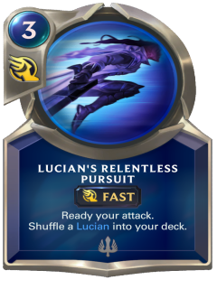 LoL, Legends of Runeterra, LoR: new card reveal — Lucian, Demacia champion - Millenium