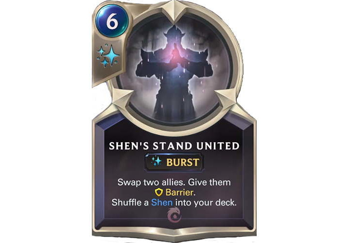 LoL, Legends of Runeterra, LoR: new card reveal — Shen, Ionia champion - Millenium