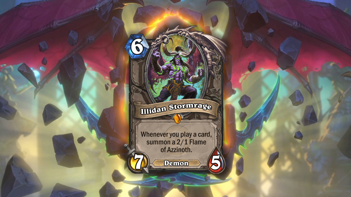 Illidan Stormrage Hearthstone