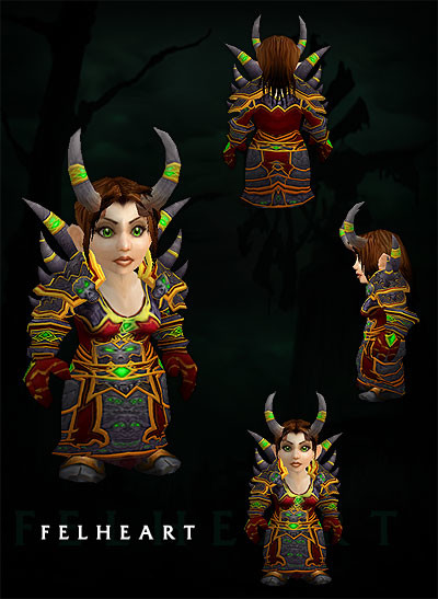 WoW Classic: Warlock T1 Armor Set Guide (Felheart Raiment) - Millenium