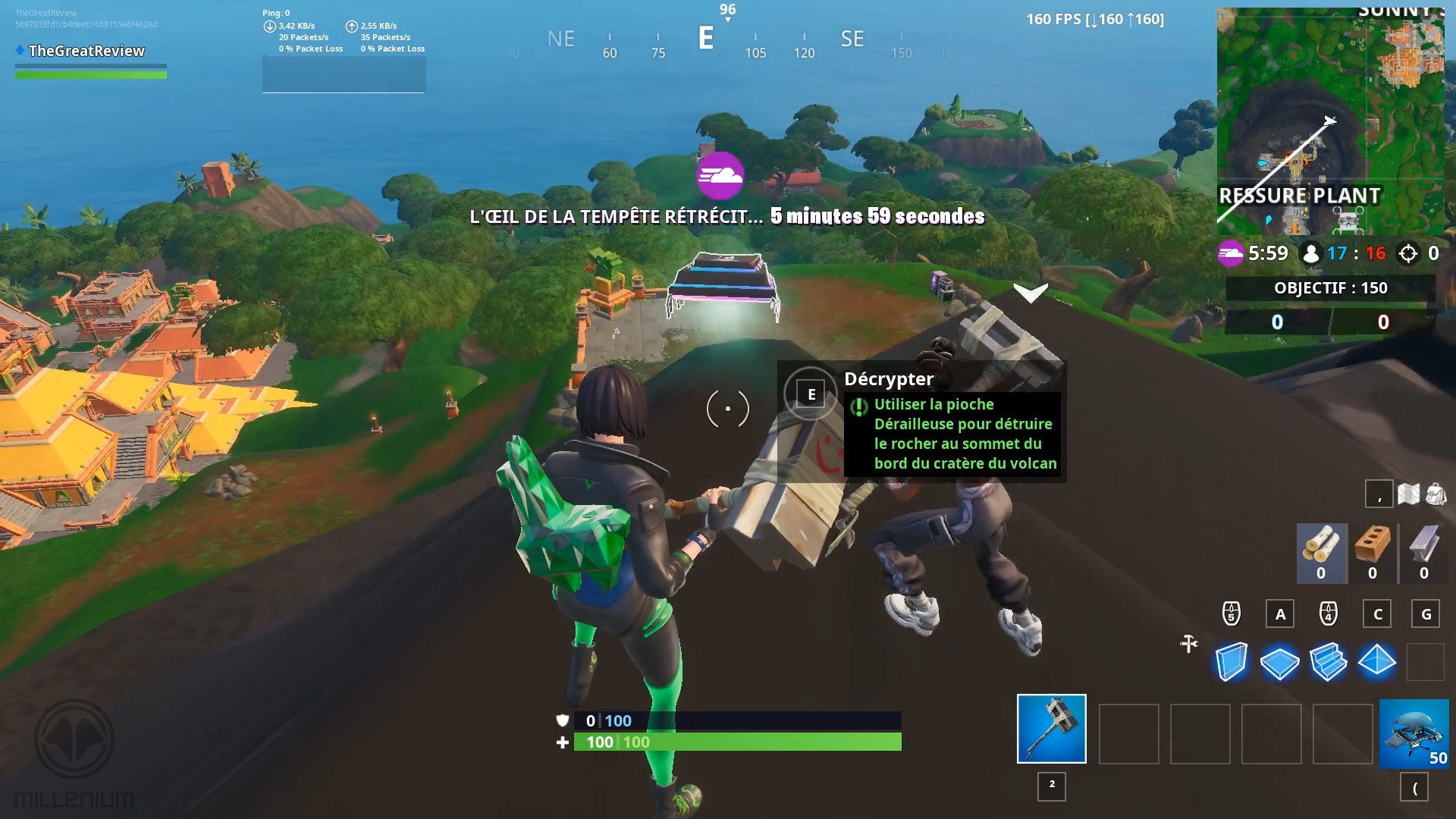 Fortnite: Fortbyte 80, decryption, location, volcano crater, summit ...