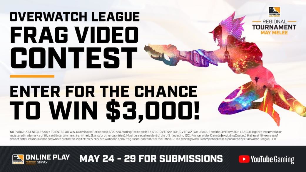 Overwatch: Overwatch Frag Video Contest with $3,000 to be won - Millenium