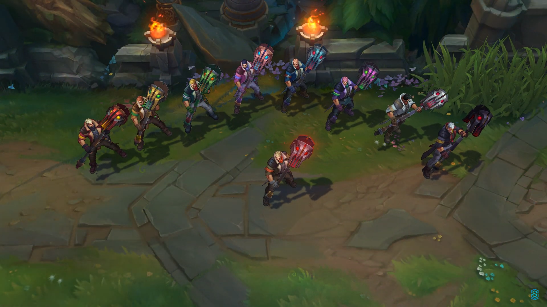 Jayce, Singed and Yorick New Resistance Skins on PBE Patch 10.23 ...