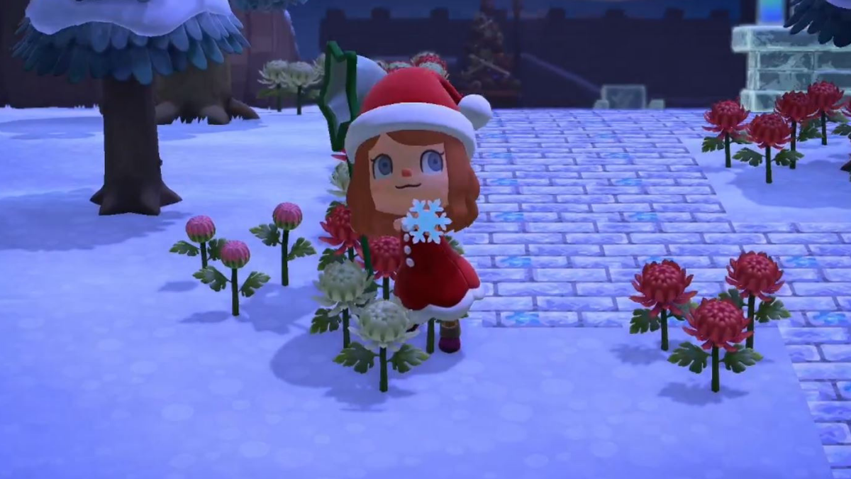Animal Crossing: New Horizons Winter Snowflake and Snowboy DIY recipe ...