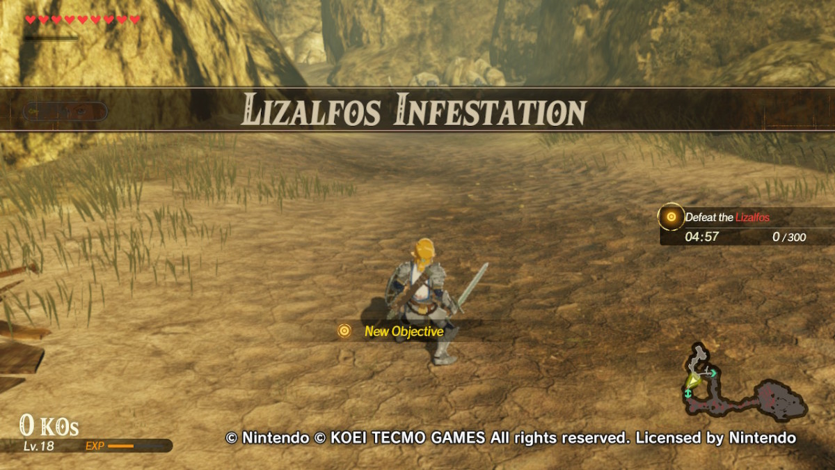 How to beat the Lizalfos Infestation mission in Hyrule Warriors: Age of ...